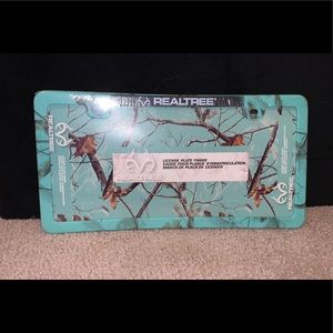 Other | Real Tree License Plate Cover | Poshmark